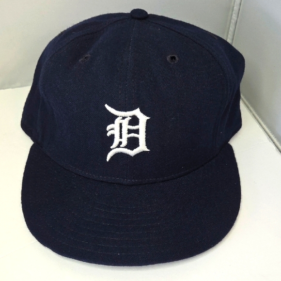 New Era | Accessories | Vintage New Era Navy Blue Wool Cap | Poshmark